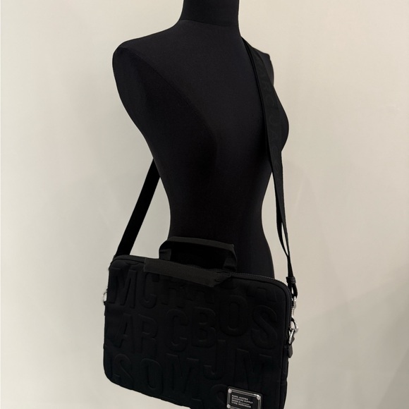 Marc Jacobs | Bags | Nwt Marc Jacobs Laptop Case With Crossbody Strap ...